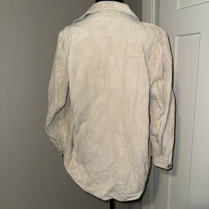 THE GREAT. | Jackets & Coats | The Great The Floral Applique Suede ...